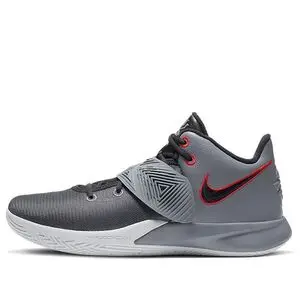 Nike Kyrie Flytrap 3 High Top Sneakers - Grey/red