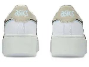Asics Japan S Pf "white Pepper" Platform Sneakers - White/pepper