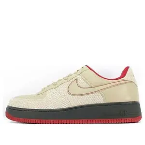 Nike Force 1 Premium "china" Low Top Sneakers - Creamyellow/black/red
