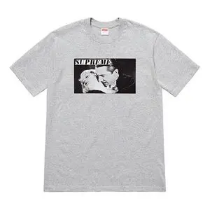 Supreme Ss19 Bela Lugosi Tee Vampire Short Sleeve Gray - Grey