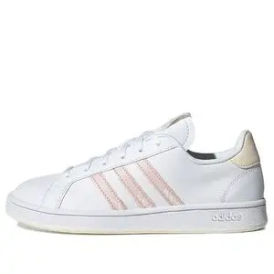 Adidas Grand Court Base Beyond Sneakers - White/pink