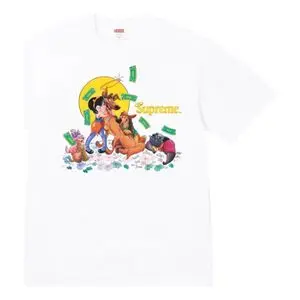 Supreme All Dogs Go To Heaven T-shirt - White