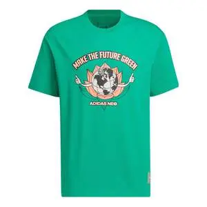 Adidas Neo City Escape T-shirts Asia Sizing - Green