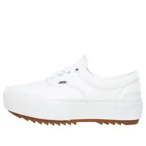 VANS Era Stacked "true Gum" Platform Sneakers - White