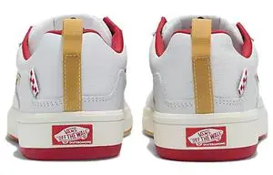 VANS Zahba Vintage Sport Shoes - White/brown/red