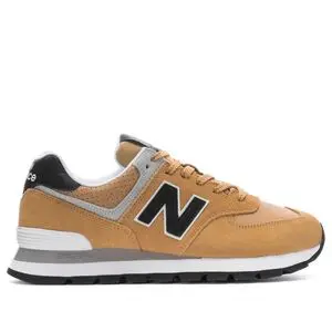 NEW BALANCE 574 Rugged Sneakers - Beige/black