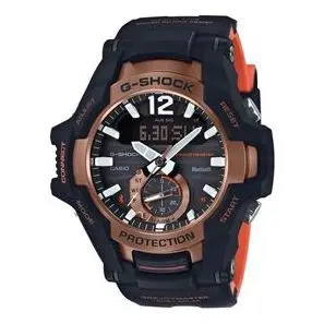 Casio G-shock Gravitymaster Watch - Black/gold/red