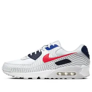 Nike Nike Air Max 90 "Euro Tour" Athletic Sneakers White/blue/red