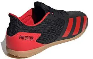 Adidas Predator 20.4 In Sala "active Red" Indoor Soccer Shoes - Black