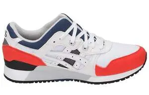 Asics Gel-lyte Iii "white Orange Blue - White/red