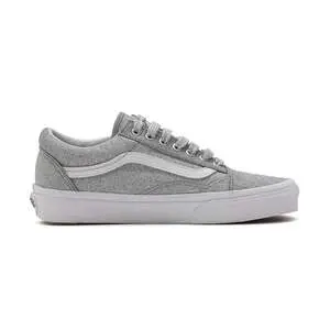 VANS Old Skool Lurex Glitter Sneakers - Silver