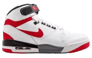 Nike Revolution High Top Sneakers - White/red