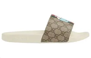 Gucci Animal Web Slides - Beige