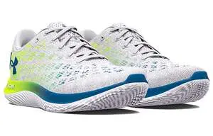 Under Armour Flow Velociti Wind 2 Running Shoes - White/yellow/blue