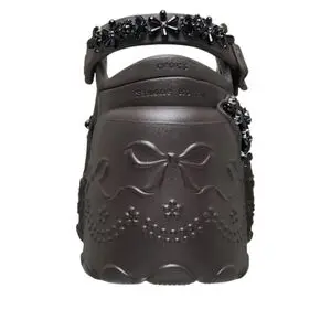 CROCS X Simone Rocha Embellished Ballerina Platform - Espresso