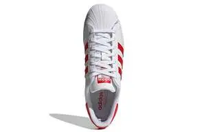 Adidas Superstar " Vivid Red" H68094 - White