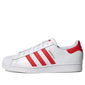 Adidas Superstar " Vivid Red" H68094 - White