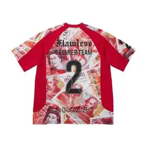 Supreme Pounds Soccer Jersey - Red