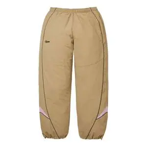 Supreme Fw25 Contrast Piping Track Pant - Tan