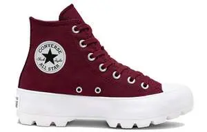 CONVERSE Chuck Taylor All Star Lugged High Top Sneakers - Red/white