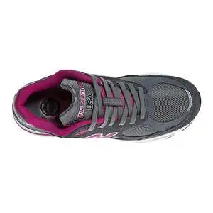 NEW BALANCE 990v3 Made In Usa Breast Cancer Awareness Sneakers - Grey