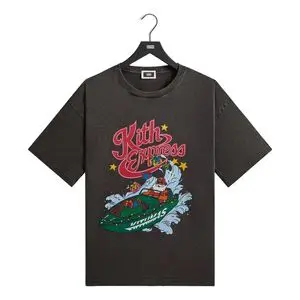 Kith Kithmas 2025 Express Jones Vintage T-shirt - Black