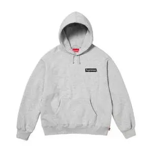 Supreme President Hooded Sweatshirt - Heather Grey