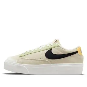 Nike Blazer Low Platform Sneakers - Creamwhite/yellow