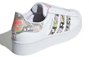 Adidas Superstar Bold "graffiti Strip" Low Top Sneakers
