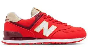NEW BALANCE 574 Retro Surf Sneakers - Red