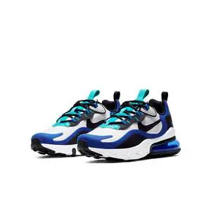 Nike Max 270 React Sneakers - Black/white/blue