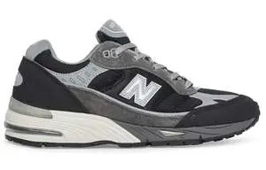 NEW BALANCE X Slam Jam 991 Made In England Shap Store Sneakers - Black/gray
