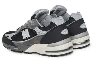 NEW BALANCE X Slam Jam 991 Made In England Shap Store Sneakers - Black/gray