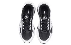 LI-NING V8 "white Black" Sneakers - White/black