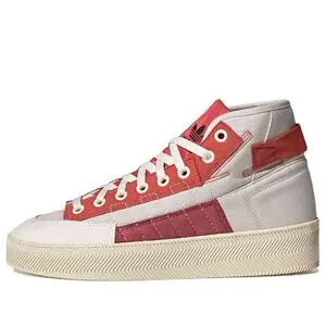 Adidas Nizza Parley High Top Sneakers - Cream/red