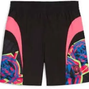 PUMA Manchester City Ftblnrgy Woven Short - Black/multi-color