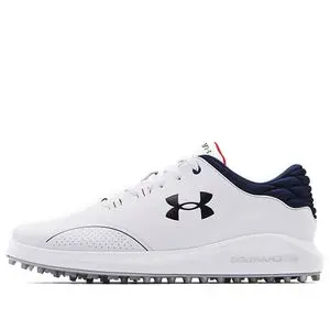 Under Armour Draw Sport Spikeless Golf Shoes - White/academy