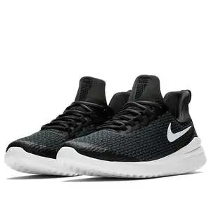 Nike Renew Rival 2e Wide Athletic Sneakers - Black/white
