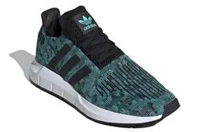 Adidas Swift Run Knit Sneakers - Blue/black