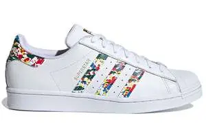 Adidas Superstar Low Top Sneakers With Graphic Detailing