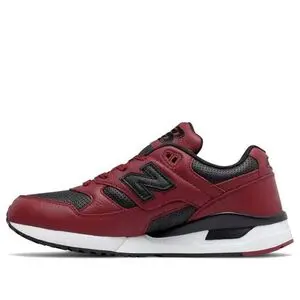 NEW BALANCE 530 Lux Leather Sneakers - Wine Red