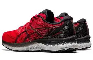 Asics Gel-nimbus 23 Athletic Sneakers - Red/black