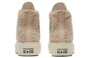 CONVERSE Chuck Taylor All Star Platform High 'cozy Club - Creamyellow