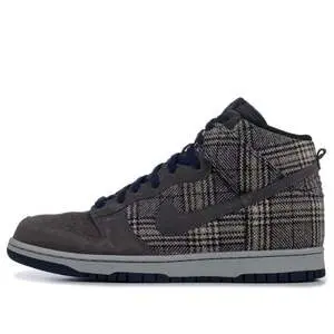 Nike Dunk High Premium "tweed Pack" Sneakers - Black