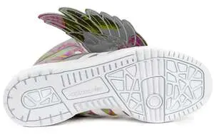 Adidas Js Wings 3m Floral High Top Sneakers