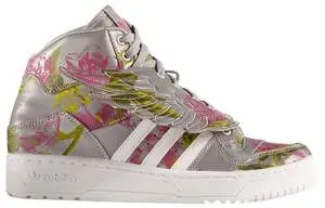 Adidas Js Wings 3m Floral High Top Sneakers