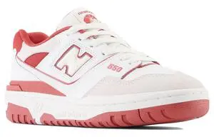NEW BALANCE 550 Sneakers - White/brick Red