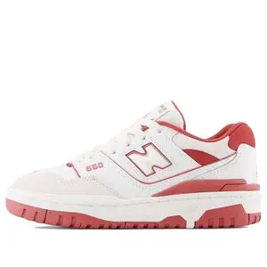 NEW BALANCE 550 Sneakers - White/brick Red