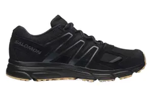 SALOMON X-mission 4 Suede Sneakers - Black