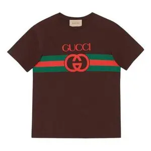 Gucci Fw22 Interlocking G Cotton T-shirt 'brown
